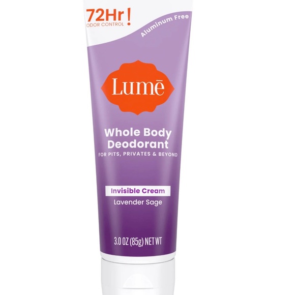 Lume | Bath & Body | New Lume Lavender Sage 3 Oz Cream Tube Deodorant ...